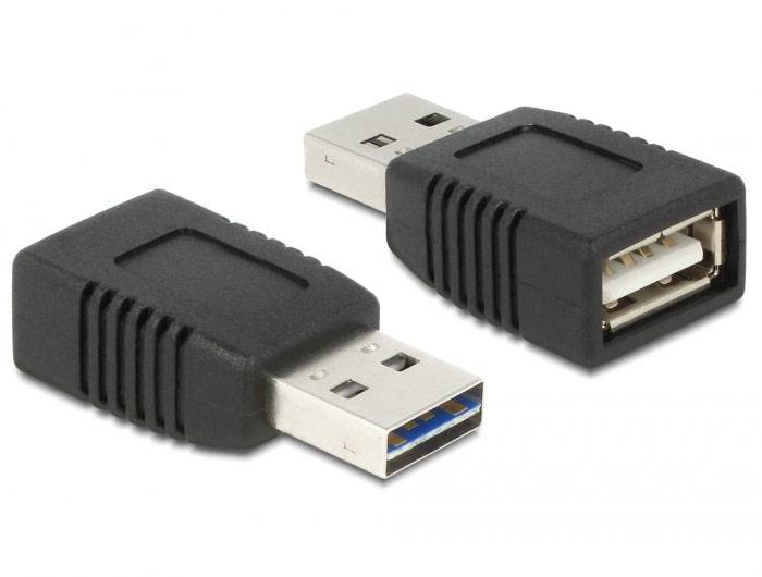 Delock 2.0 USB 2.0 adapter crna