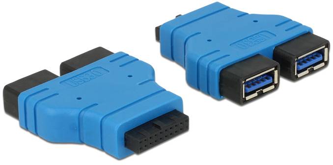Delock 2.0 USB 2.0 adapter crna