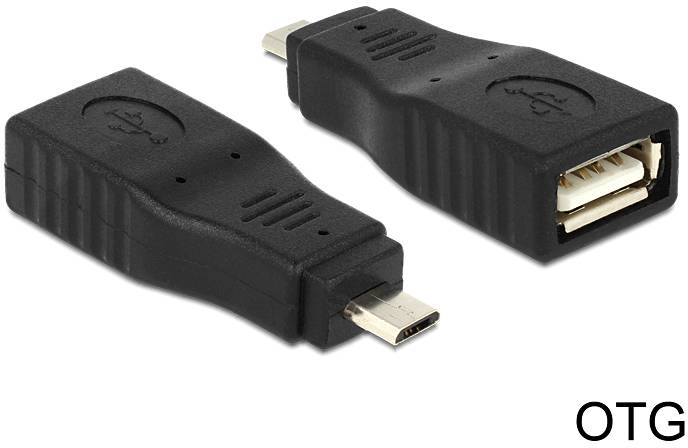 Delock 2.0 USB 2.0 adapter crna