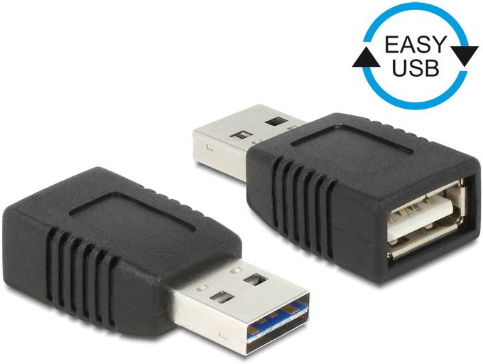 Delock 2.0 USB 2.0 adapter crna