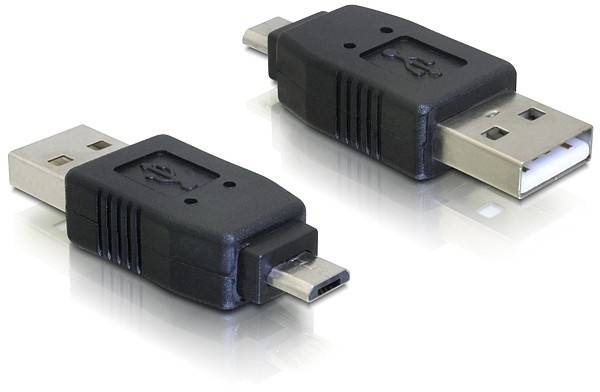 Delock 2.0 USB 2.0 adapter crna