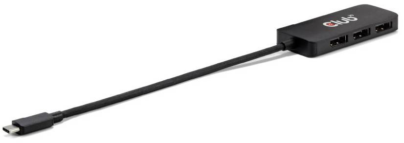 Club3D 3x USB-C® adapter 0.17 m