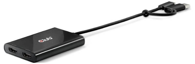 Club3D 1x USB-C® adapter 0.18 m
