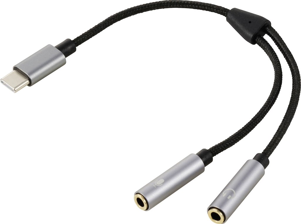 Renkforce 2x USB-C® 20 cm