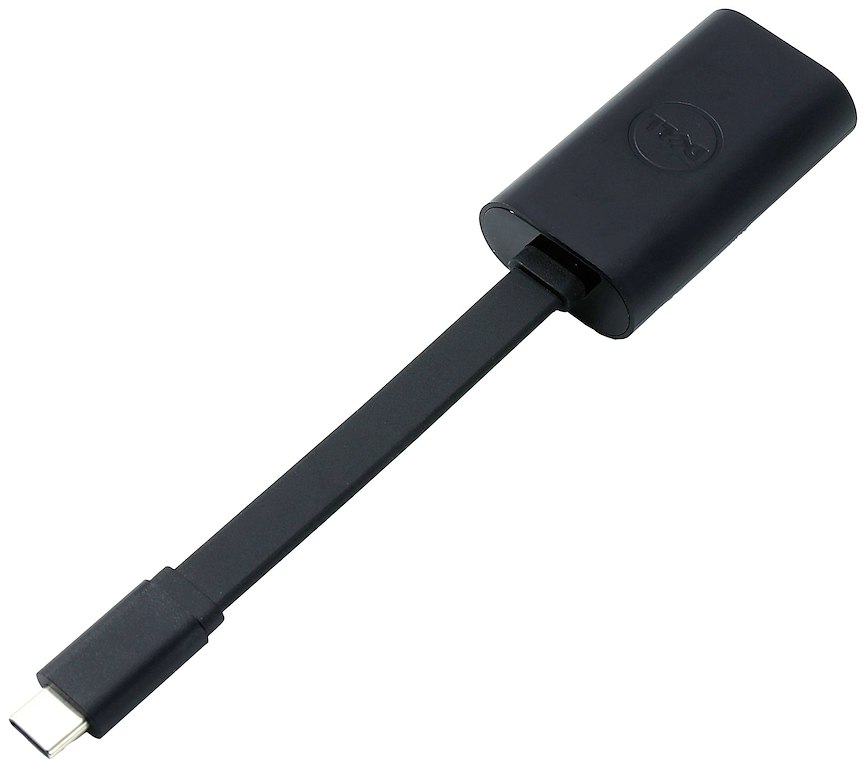 Dell RJ45 USB-C® crna