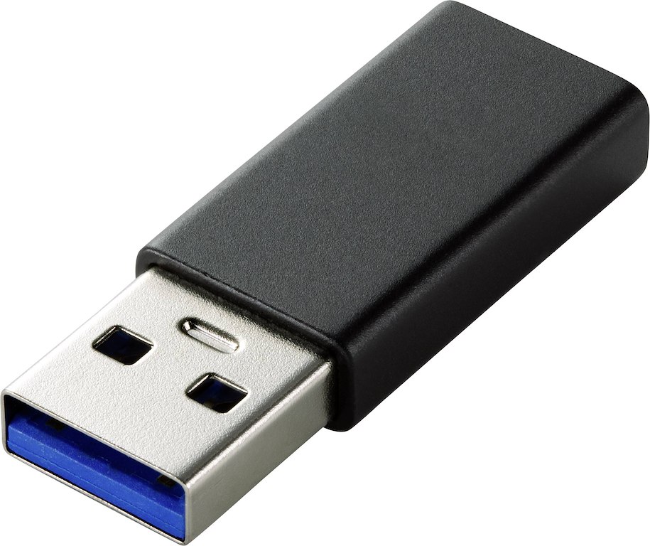 Renkforce 3.1 USB 3.1 gen. 1 (USB3.0) adapter crna