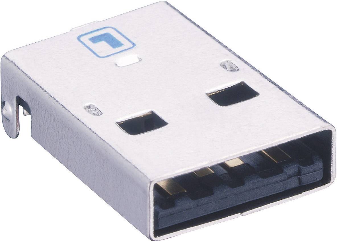 Lumberg 2410 08 USB priključni konektor 1 A, 30 V/AC