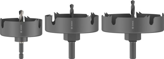 Bosch Set testera za otvore sa držačem za drvo i gips sa vodećom burgijom, 68; 86; 100×27 mm (2608594503)