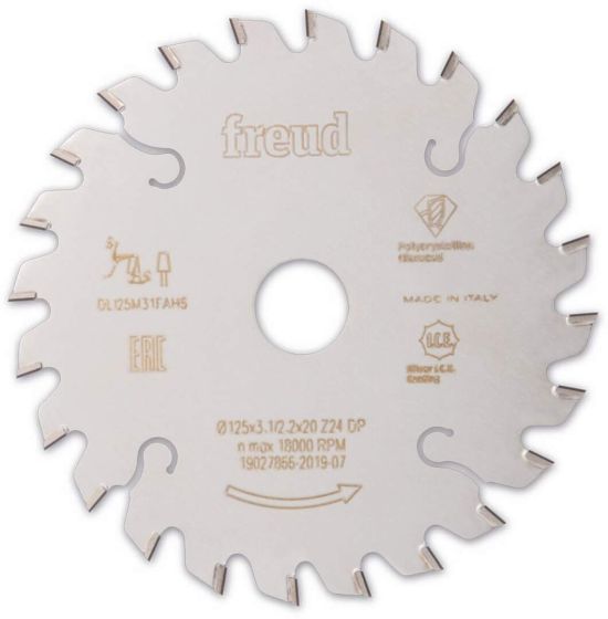 Freud dijamantski predrezač za formatizer (H4 - H6) - 120x3,1-3,9/2,2x20mm Z24 DLI25M31EAH6