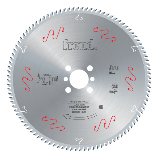Freud 550x4,2x32mm 148T list kružne testere za sečenje aluminijuma LU5B 3800