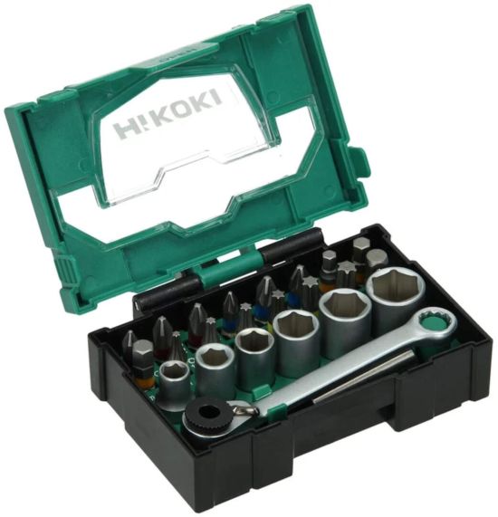 Hikoki 24-delni set bitova sa račnom (40030020)