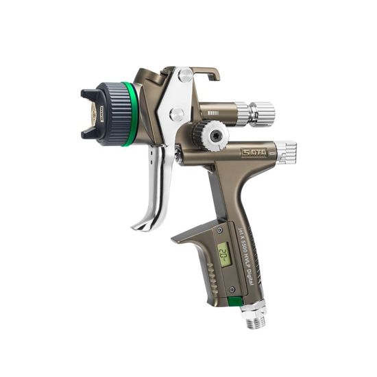 SATA jet® X 5500 HVLP pištolj za farbanje DIGITAL, dizna 1,4mm I, sa višenamenskim bocama 0,6 / 0,9 l (1062033)