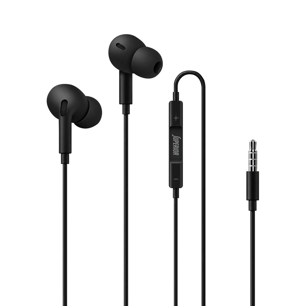 Handsfree slusalice Superior Pods CO-PRO3 3.5 mm crne
