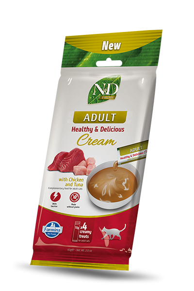 ADULT • HEALTHY & DELICIOUS CREAM WITH CHICKEN & TUNA