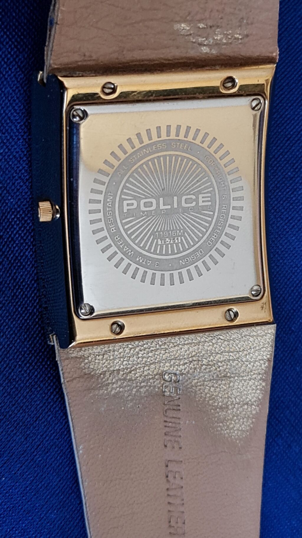 Police muški ručni sat – model 11916M (Police Timepieces) - Kućište