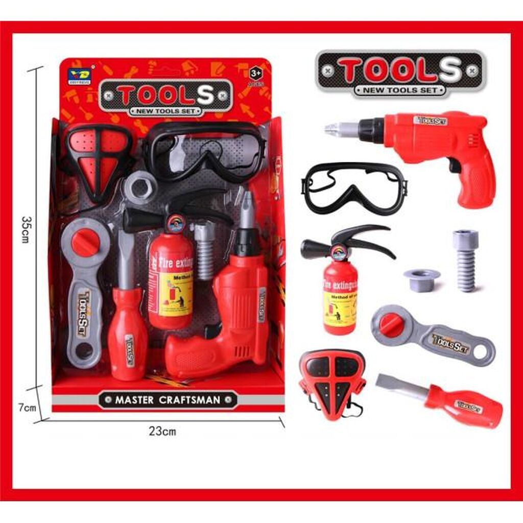 Alat set 068673 – igračka za kreativnu igru (šifra proizvoda: 06)