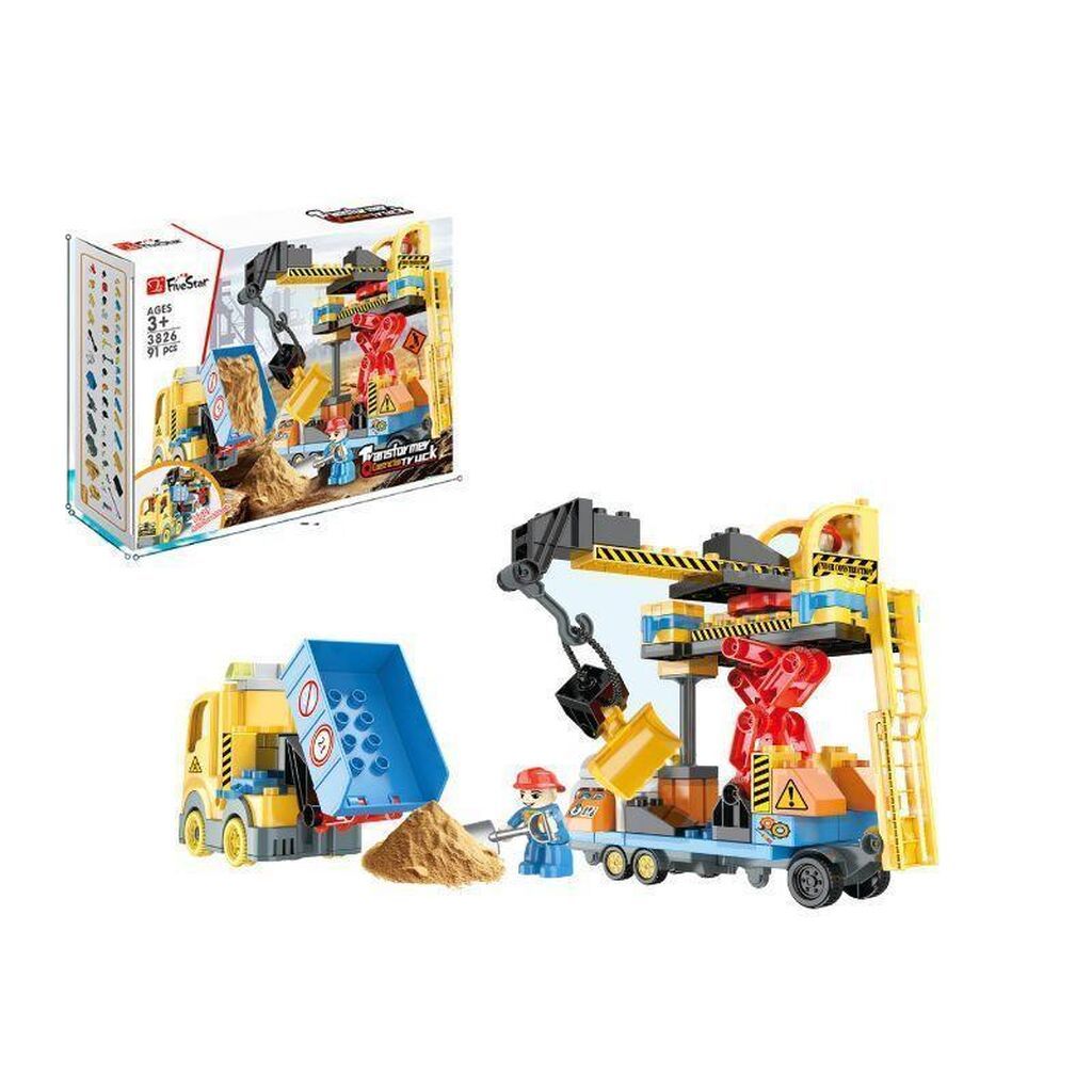 Kocke – Gradilište 32/09250-50 Uzbudljiv set kocki sa temom