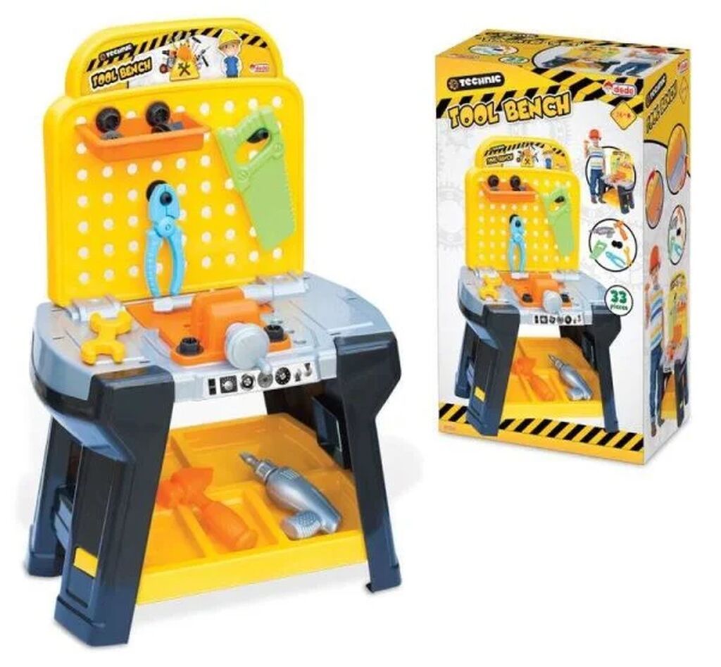 Alat set 017021-60 – Technic Tool Bench (33 dela)    Alat Radionica –