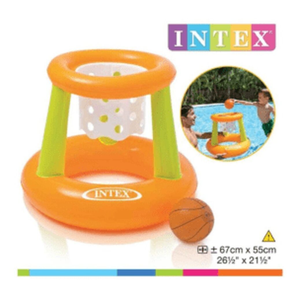 Intex plivajući koš 58504-90 Naduvavajući plivajući koš za košarku u