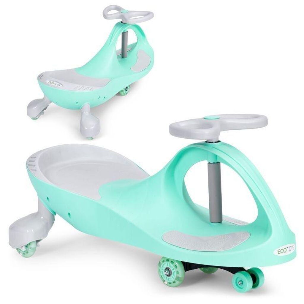 Wiggle guralica za decu sa LED točkovima – Green – EcoToys Šifra