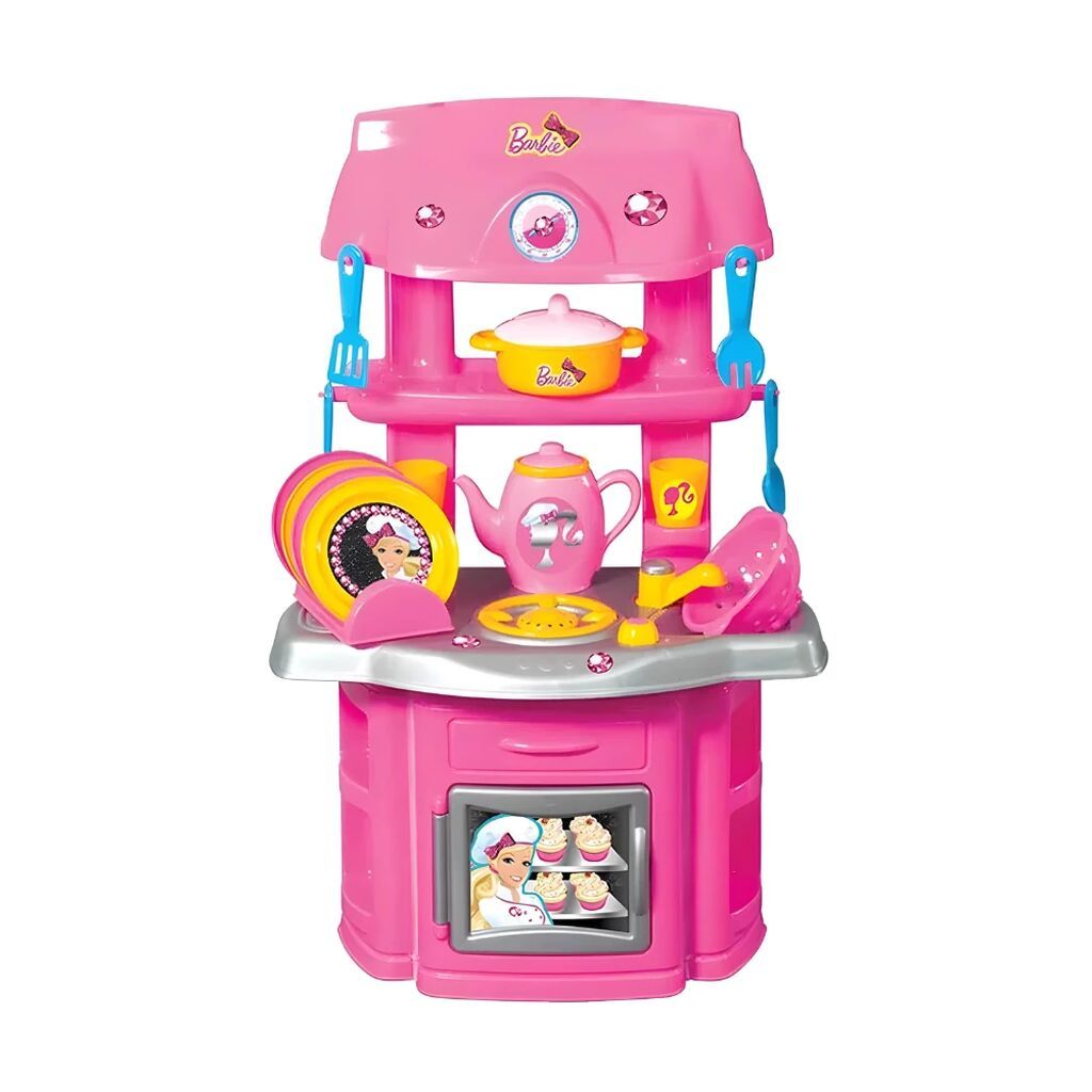 Barbie kuhinja za devojčice – licencirani veliki set za maštovitu