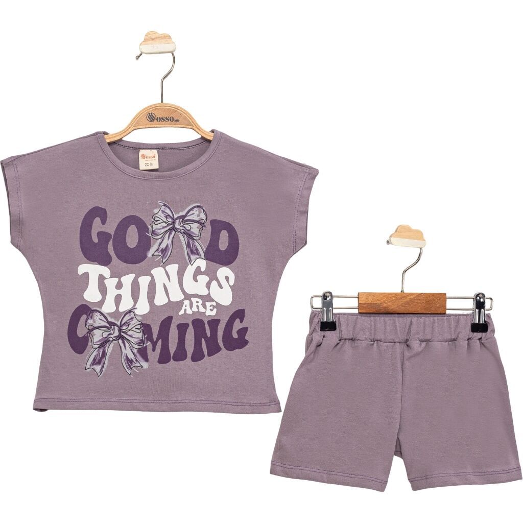 Komplet majica + šorc “Good Things Are Coming” za decu - Šifra