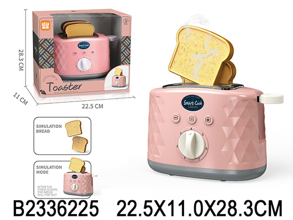 Toster 622504k – igračka kuhinjski aparat Šifra proizvoda: 622504-60