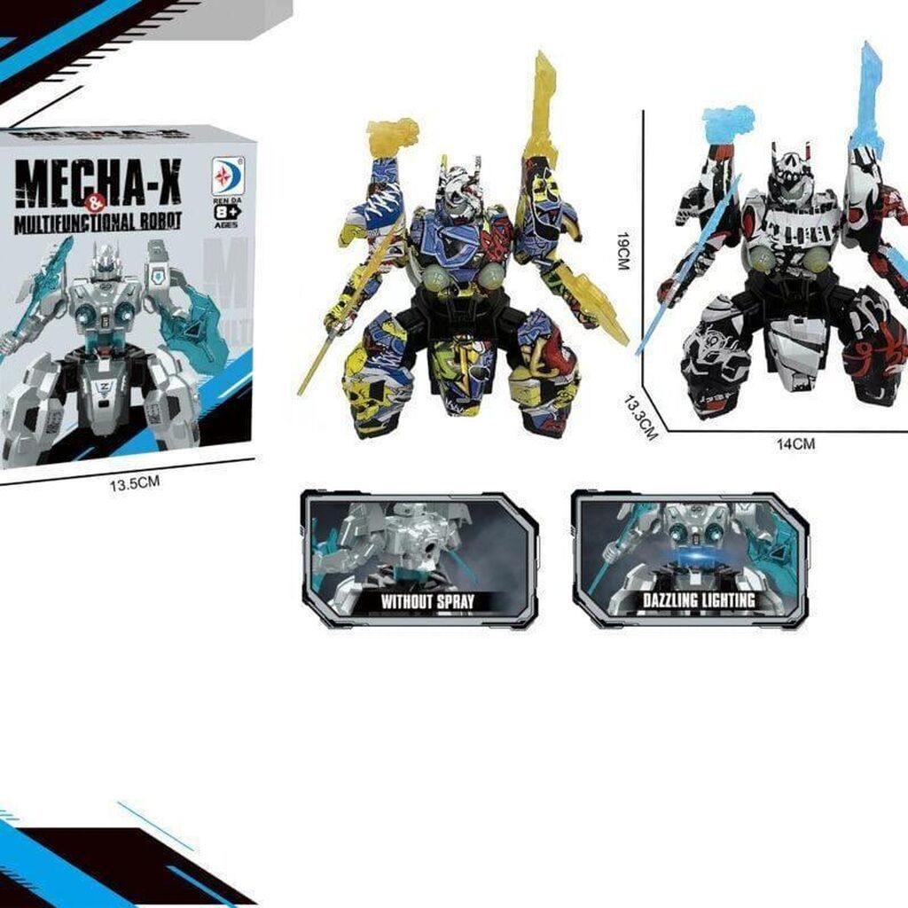 Robot Mecha X – multifunkcionalni interaktivni robot za decu Šifra