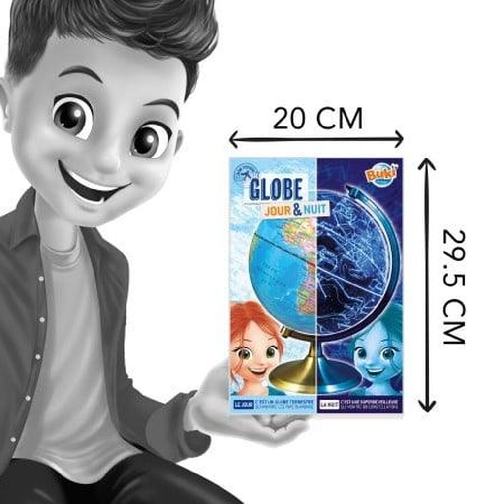 Globus dan i noć Buki – edukativni globus koji spaja geografiju i