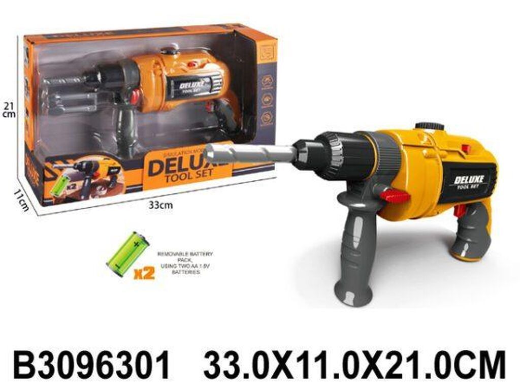 Alat set – bušilica za decu (Deluxe Tool Set) Realistična igračka