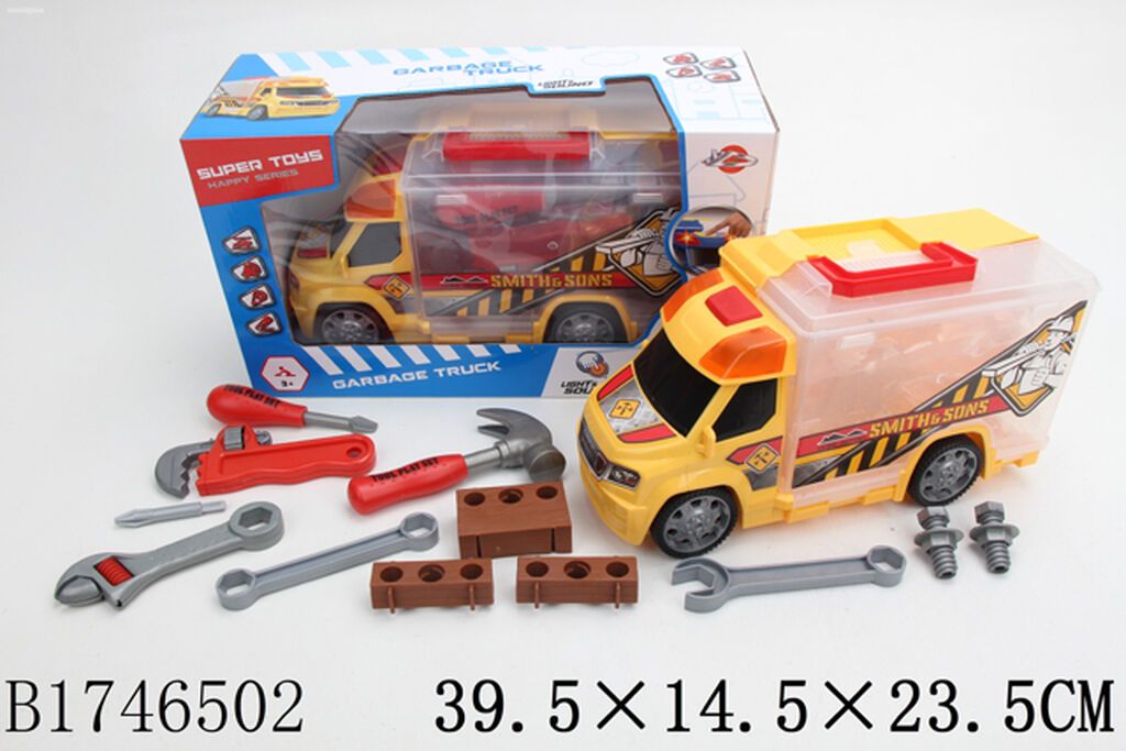 Kamion set 650208K - 4 Šifra proizvoda: 650208-60 Opis: - Igračka