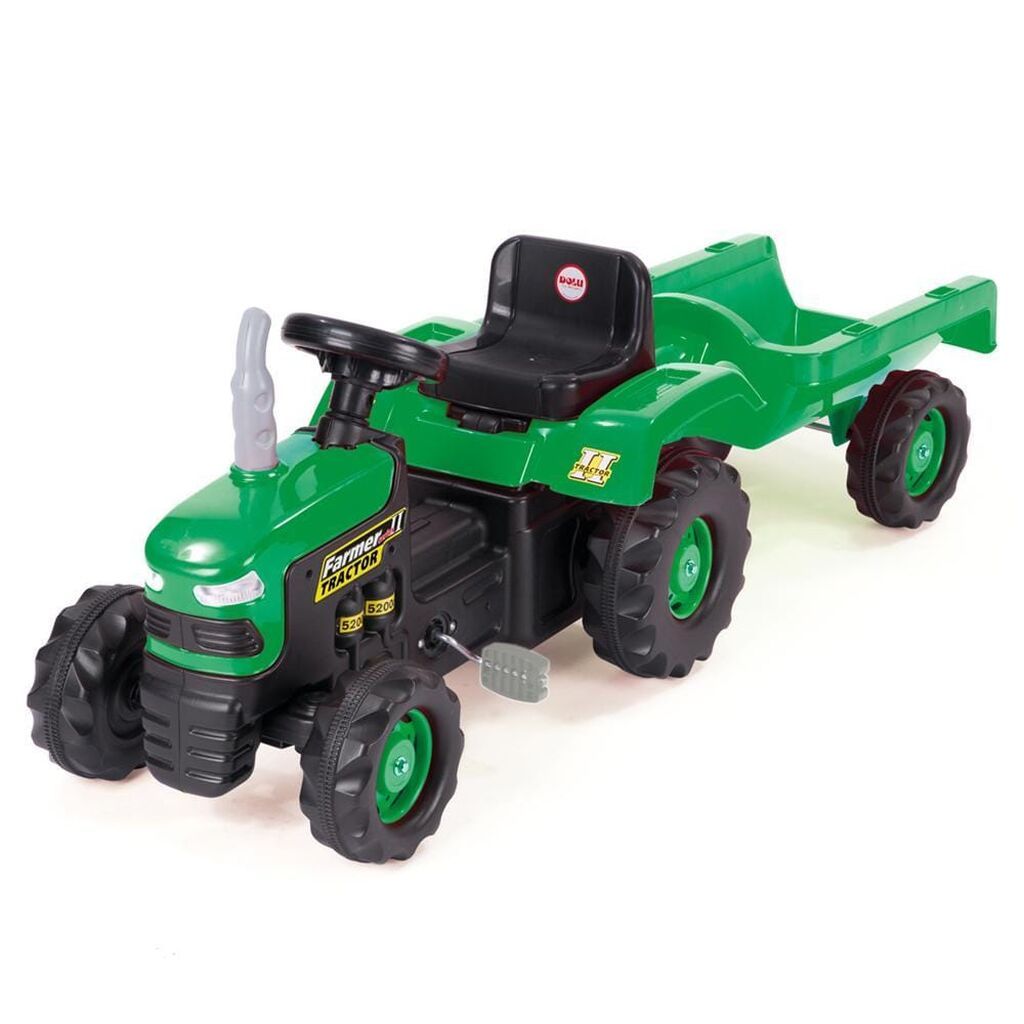 TRAKTOR NA PEDALE SA PRIKOLICOM 080530 Dečije vozilo za male farmere