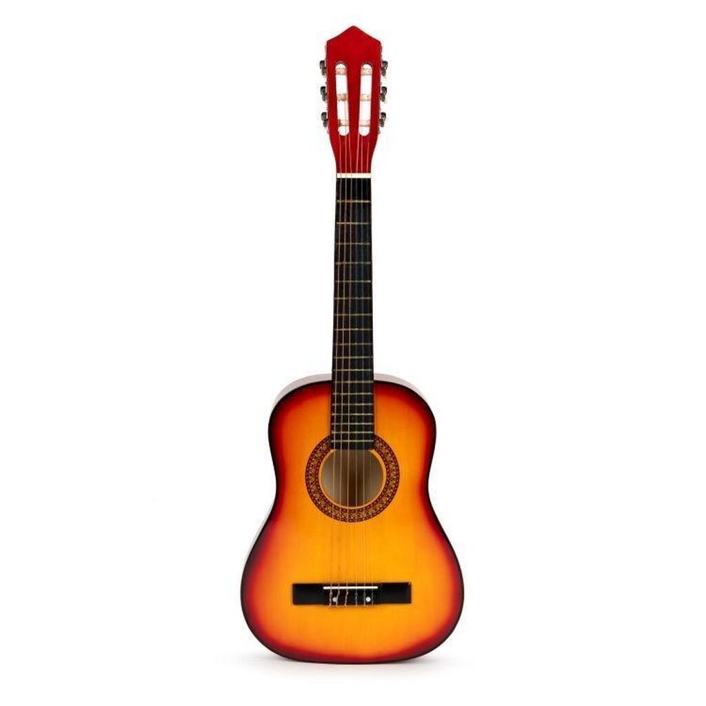 Velika klasična drvena gitara za decu sa 6 žica – ECOTOYS Šifra