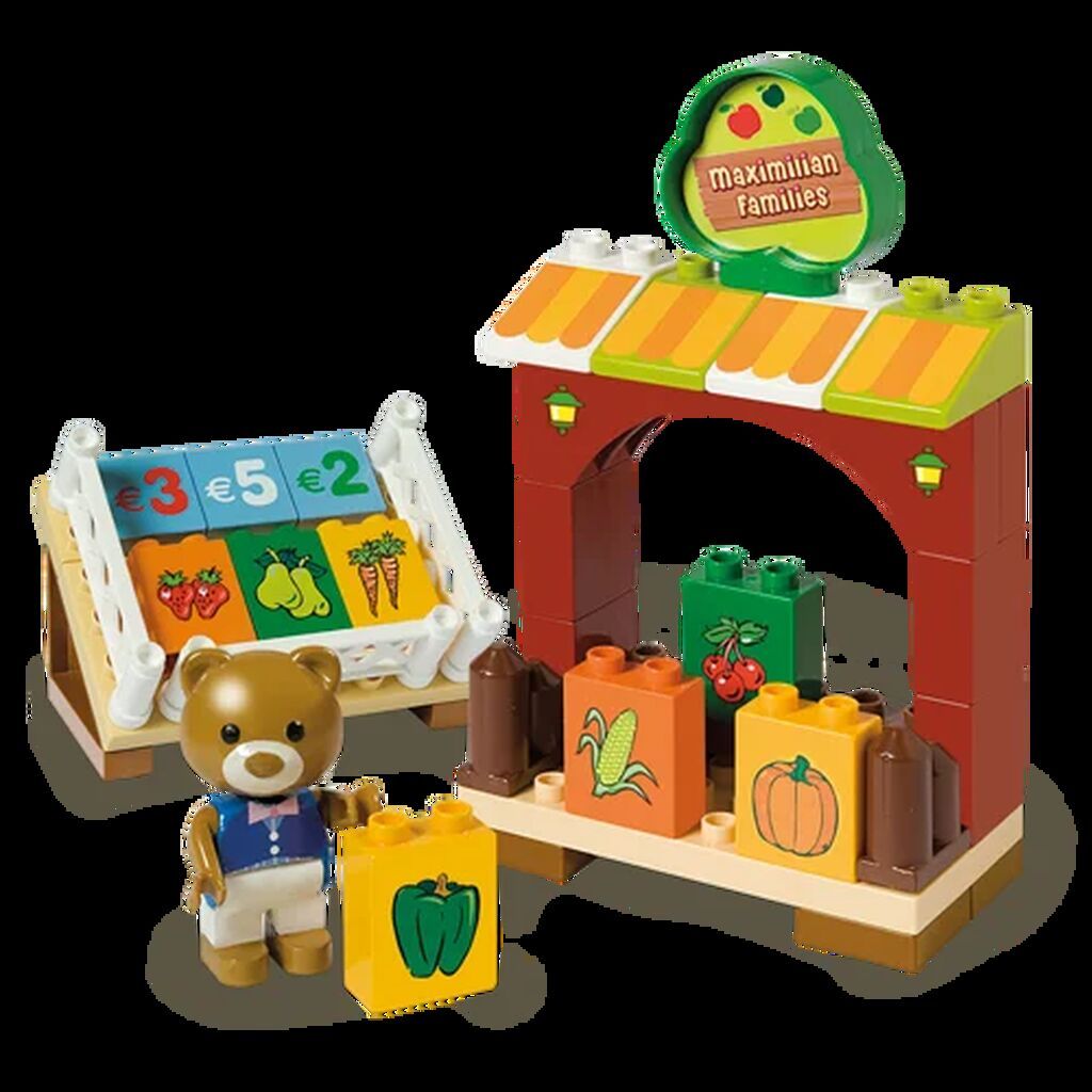 Kocke prodavnica voća 189236 Tematski set kocki koji mališanima