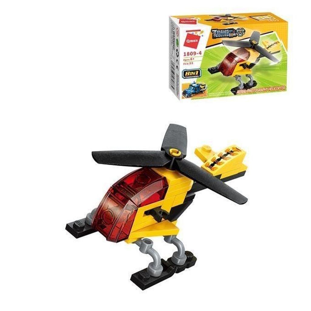 Mini kocke – Helikopter (33 dela) Mala igračka za veliku avanturu!