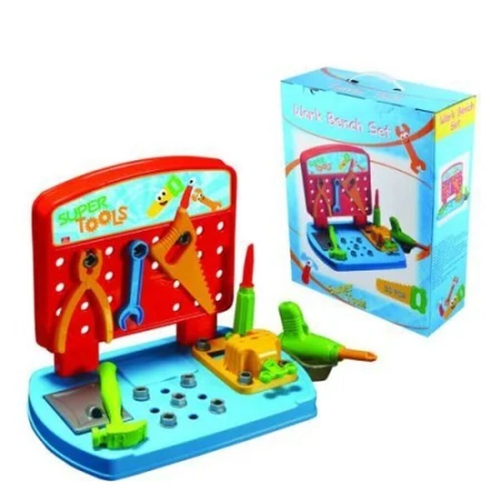 ALAT SET ZA DECU – Radni sto za male majstore (ALAT SET 131 UCAR