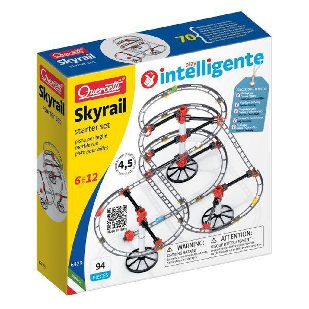 Kreativni set Roller Coaster – Quercetti Skyrail Starter Set