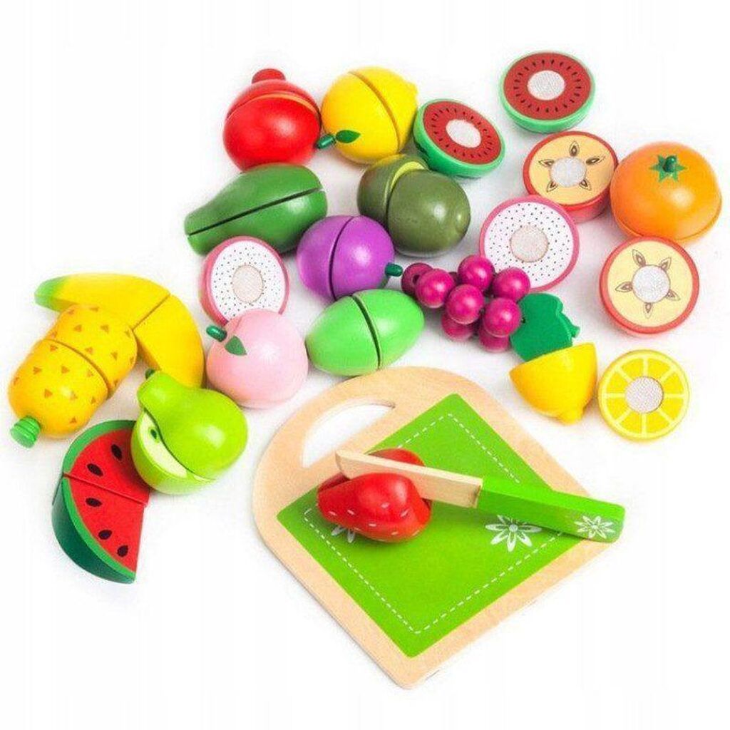 SET OD 20 DELOVA DRVENO VOĆE – ECO TOYS Šifra proizvoda: TL8 Set