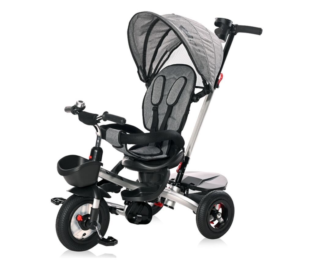 LORELLI TRICIKL ZIPPY – Graphite (AIR TIRES) Opis: - Tricikl Zippy