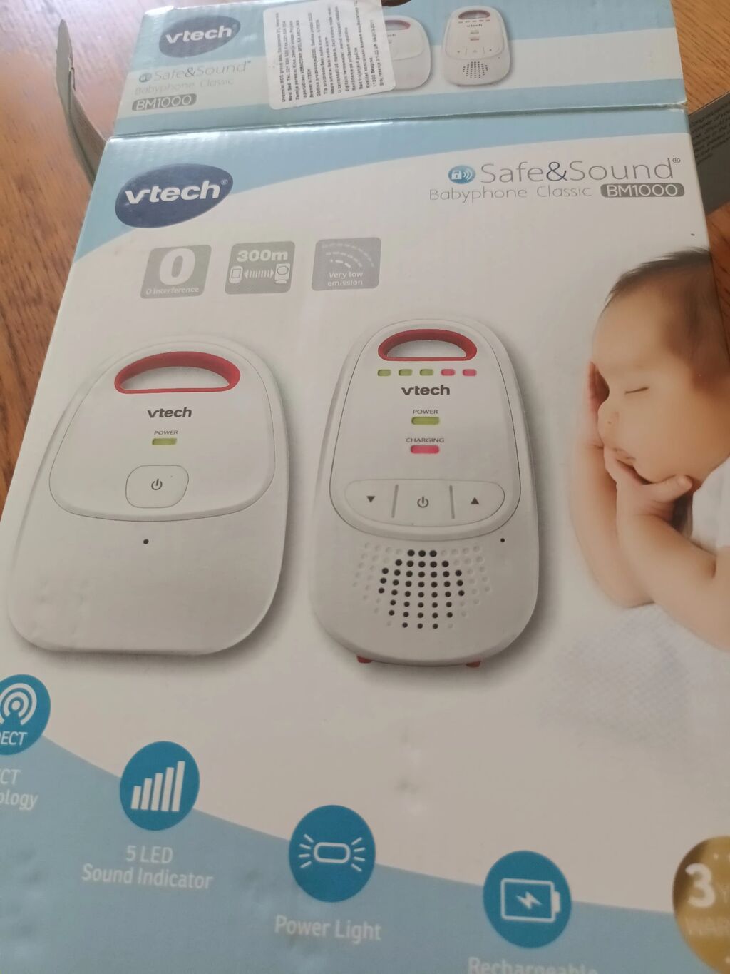 VTech Safe & Sound Babyphone Classic BM1000 – bebi monitor - DECT