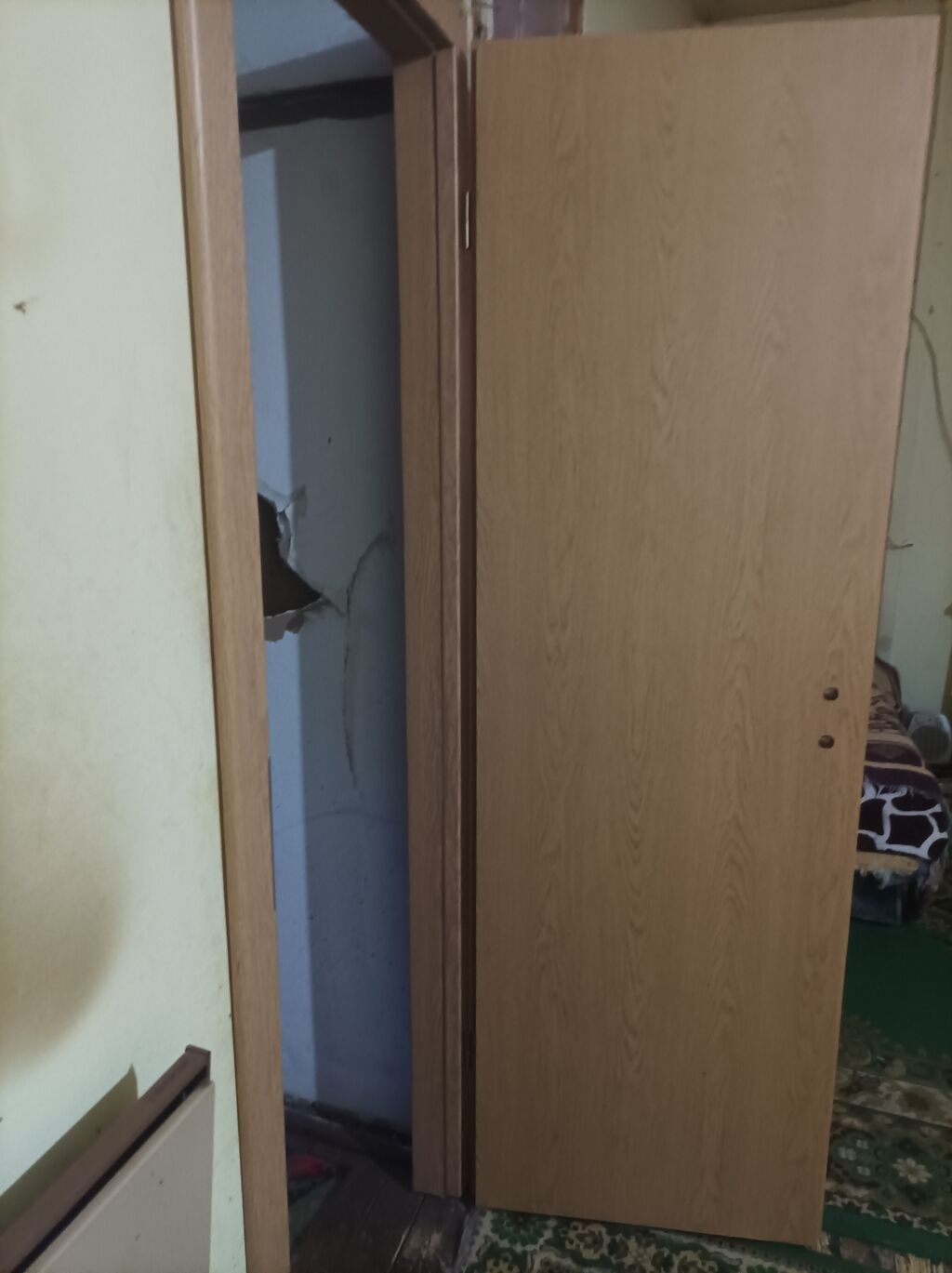 Unutrašnja sobna vrata – drvena, imitacija hrasta - Krilo pune