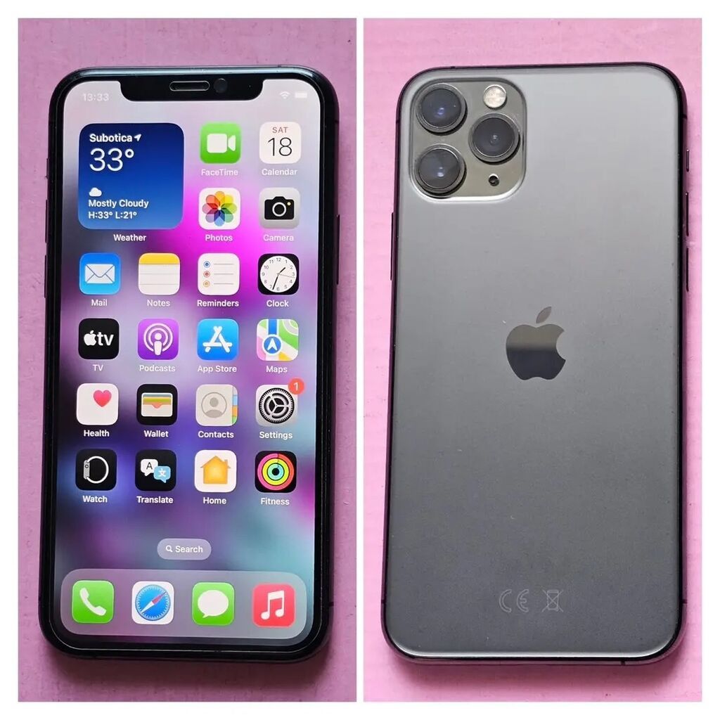 Iphone 11 PR0- kao NOV - Fabričko stanje . samo 200E VELIKA AKCIJA