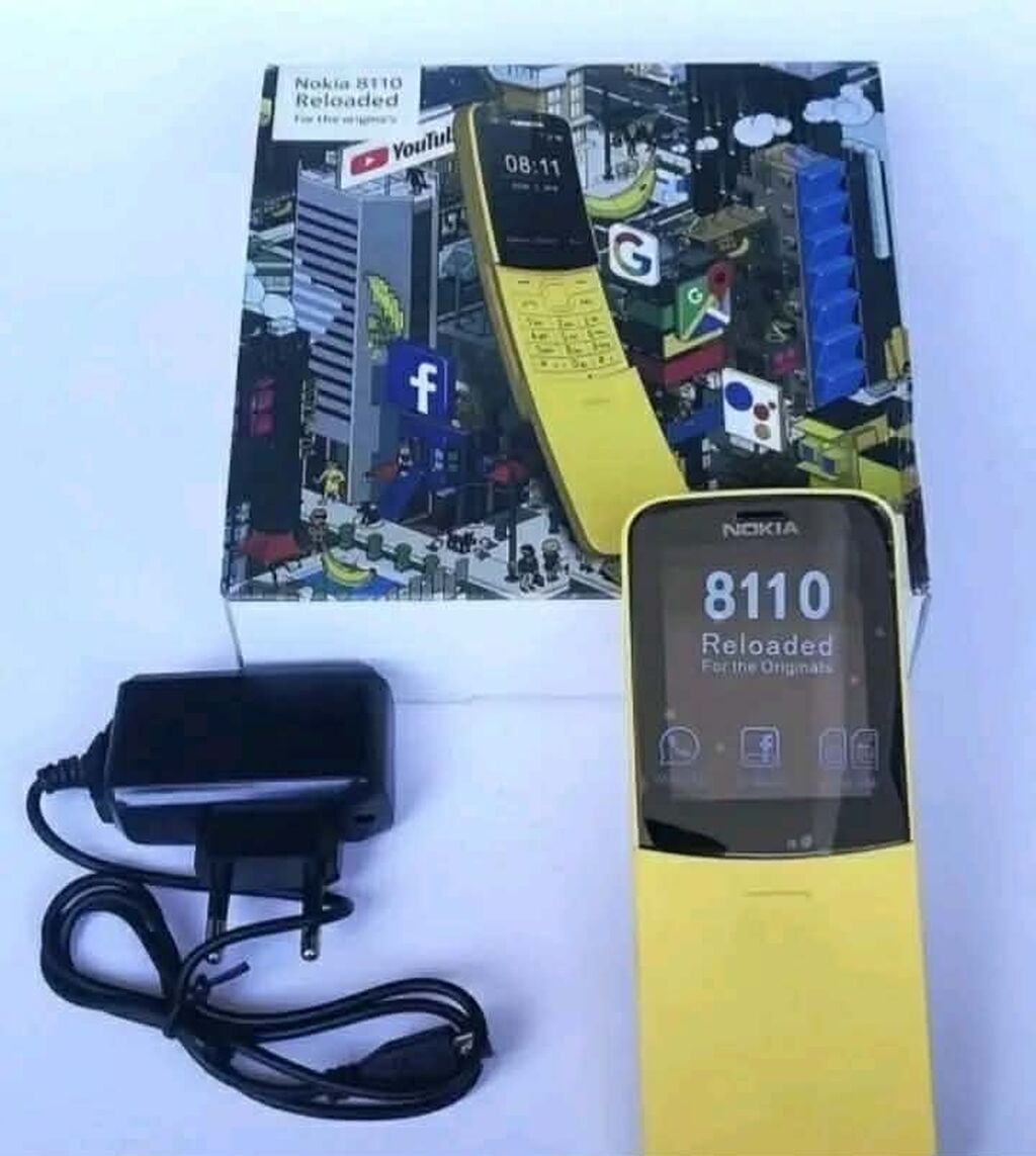NOKIA 8110 banana Cena 3190 dinara Opis oglasa Telefon poseduje meni