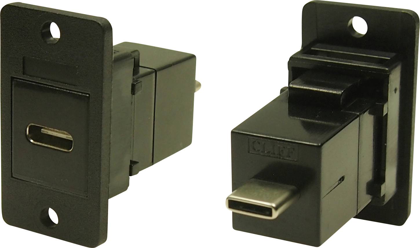 Cliff CP30611X1 USB priključni konektor crna