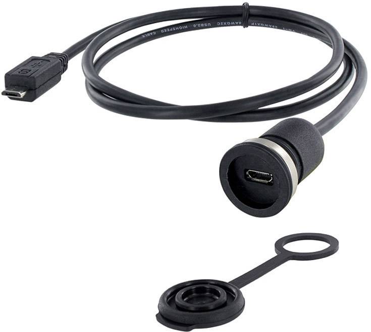 Encitech 1310-1013-02 USB priključni konektor 1.00 m
