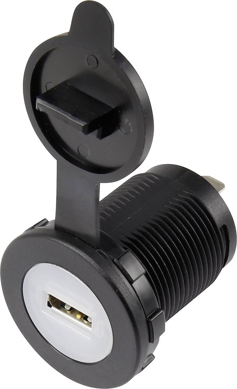 TRU COMPONENTS 1229306 ženski konektor Rezultat: 2.1 A, Vhod: 12/24 V / DC · 5 V/DC