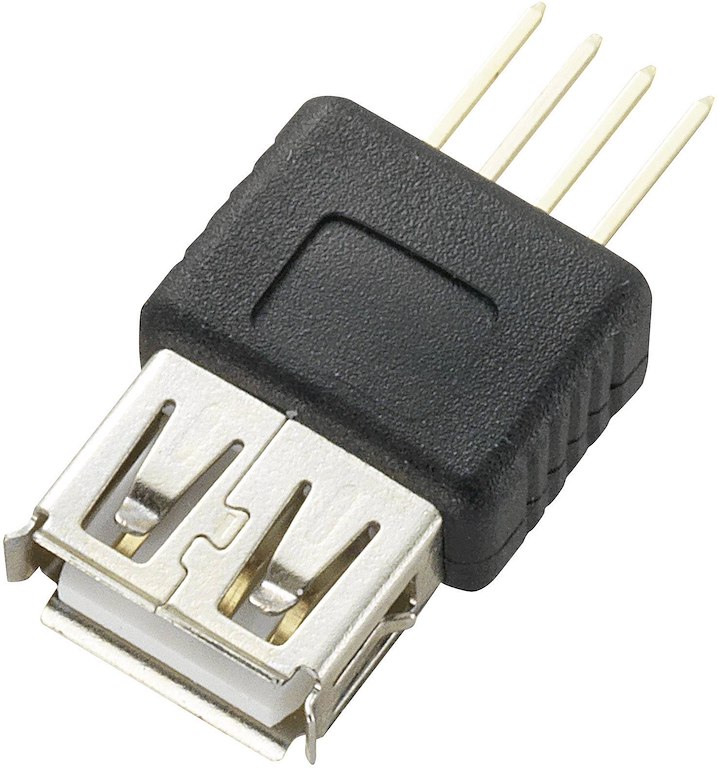 TRU COMPONENTS 774854 ženski konektor 500 mA, 5 V