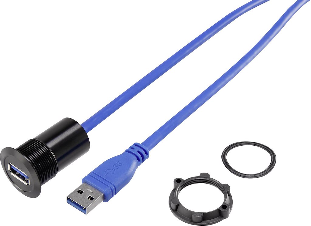 TRU COMPONENTS USB-21 USB priključni konektor 1.50 m