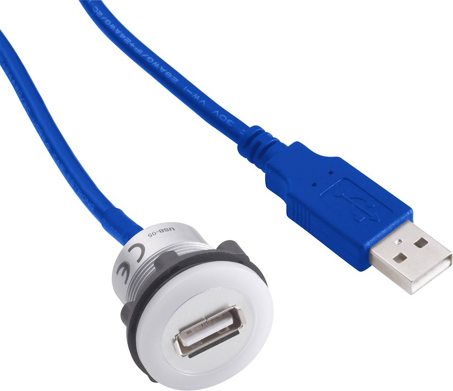 TRU COMPONENTS USB-12 USB priključni konektor 60 cm