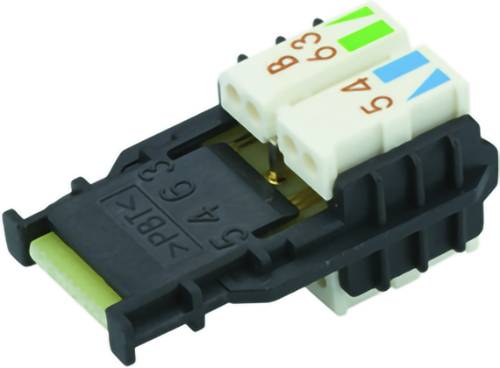 Telegärtner 3737226 raspoređivač žica RJ45 utikač srebrna